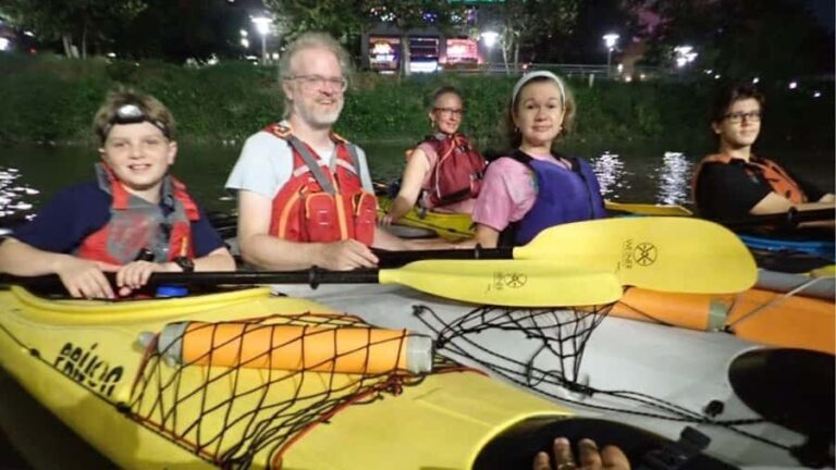 Fear of the Dark | Downtown Houston Night Kayak Guided Tour - FAQ