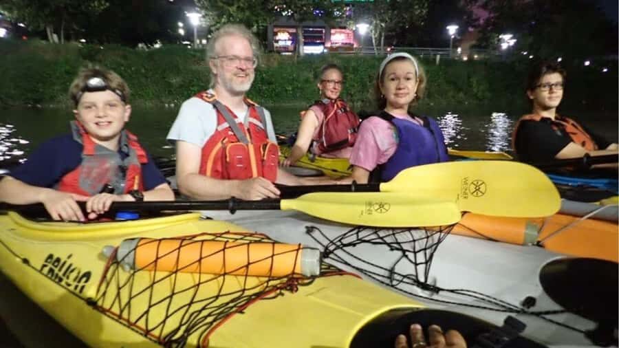 Fear of the Dark | Downtown Houston Night Kayak Guided Tour - FAQ