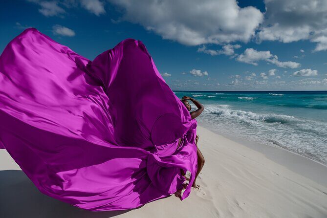 Flying Dress Photo Shoot in the Mexican Caribbean - Analyzing the Value: Is It Worth the Cost?