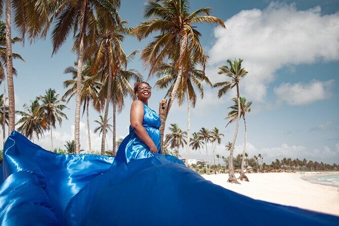 Flying Dress Photoshoot (1 Dress)  Punta Cana  Pro Photographer - The Experience: A Visual and Emotional Journey