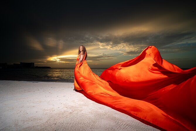 Flying Dress Photoshoot in Montego Bay Jamaica - What the Experience Entails