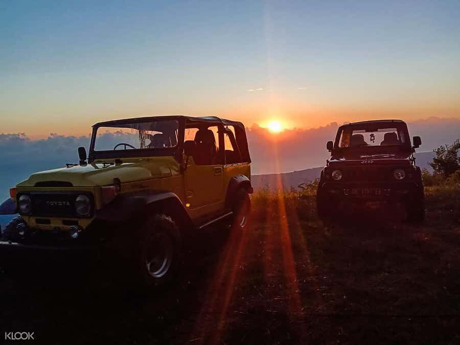 From Bali: Mount Batur Private Sunrise Jeep Tour & Springs - Exploring Mount Batur in a Private Jeep