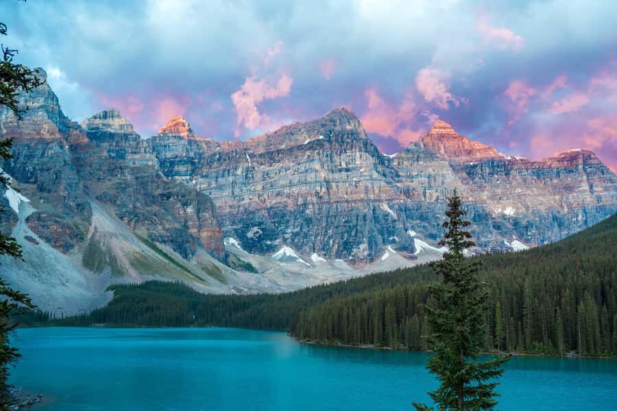 From Banff: Sunrise Moraine & Louise Premium Guided Tour - Key Points
