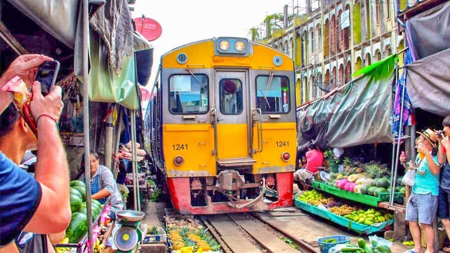 From Bangkok: Markets and Ayutthaya Tour - Transportation and Group Size