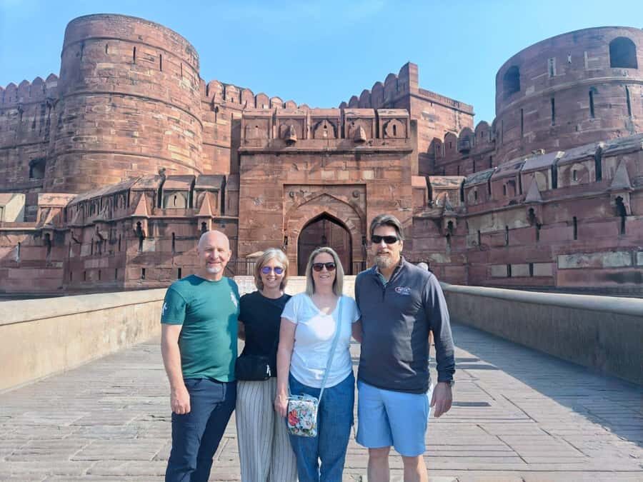 From Delhi: Taj Mahal, Agra Fort, & Baby Taj Private Tour - Exploring Agra Fort: Mughal Grandeur