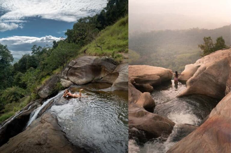 From Ella: Upper Diyaluma Infinity Pools Bath & Ravana Falls - Upper Diyaluma Infinity Pools: A Natural Wonderland