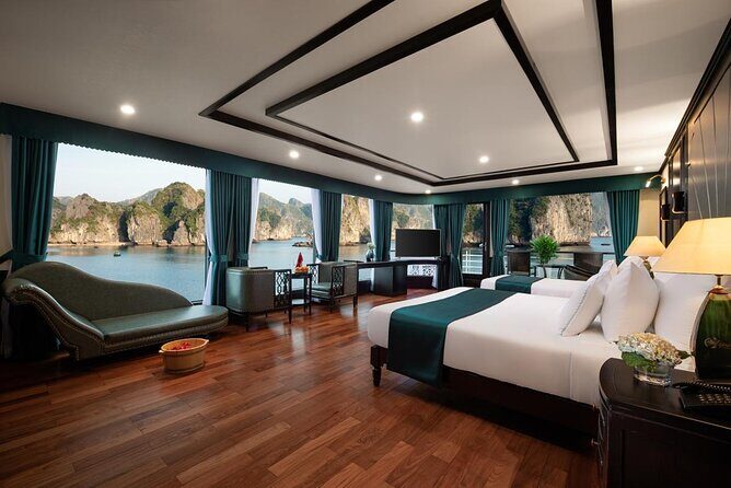 From Hanoi : Aspira 5-Star Cruise 2D1N Ha Long & Lan Ha Bay Tour - Comfort and Amenities: The Heart of the Experience