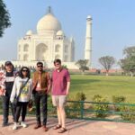 From Jaipur: Private Taj Mahal & Agra Day Trip with 5* Lunch - Meet Your Guide and First Stop: The Taj Mahal