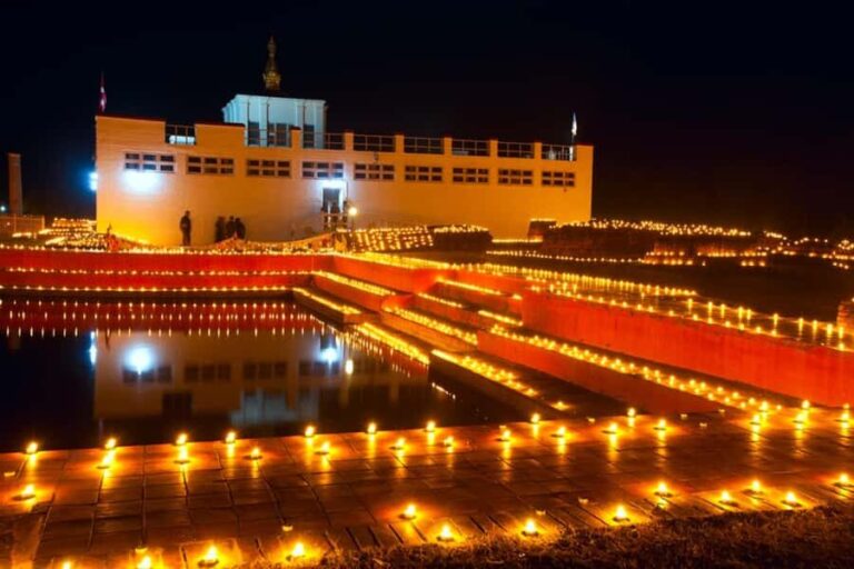 From Kathmandu: 1-Day Lumbini Tour by Airplane - The Itinerary in Detail