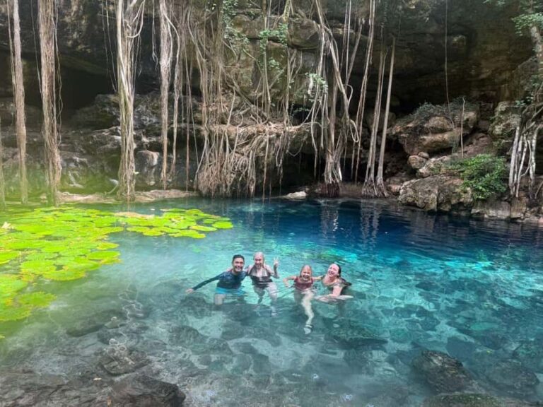 From Mérida:Explore 4 Rural Cenotes with a Traditional lunch - Key Points