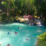 From Ocho Rios: The Blue Hole and Dunn's River Falls Trip - Exploring Blue Hole at Island Gully Falls