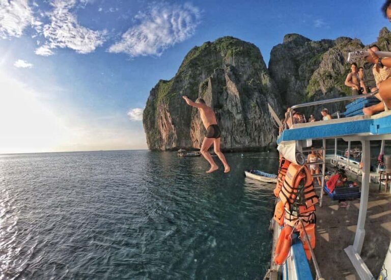 From Phi Phi : Maya Bay Sunset Cruise and Plankton Swimming - Detailed Breakdown of the Itinerary