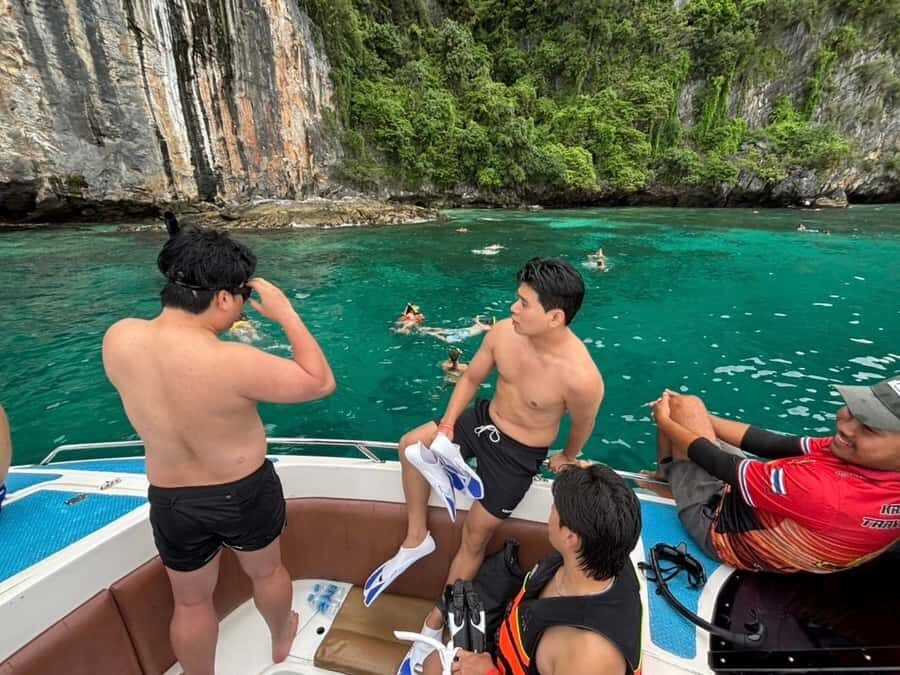 From Phi Phi : One Day Trip by speedboat with Lunch - The Tour at a Glance: What to Expect