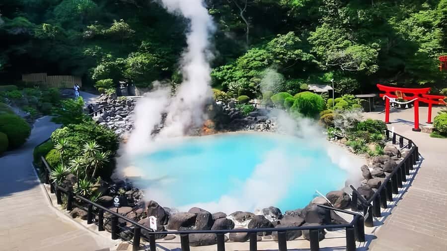 Fukuoka: Nyoirinji Temple, Beppu Hells Tickets Incl & Yufuin - Beppu Hells: Steaming Geothermal Treasures
