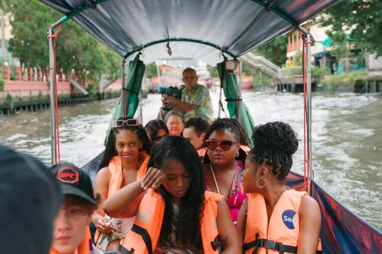 Full Day Longtail Boat Canal Tour to Bangkok Floating Market - Practical Details and Tips