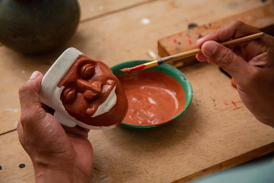 Galle/Kandy: Traditional Mask Painting Workshop - The Crafting Experience: From Concept to Color