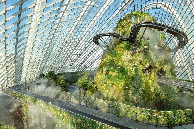 Gardens by the Bay Cloud Forest Flower Dome and Supertree - The Experience Itself