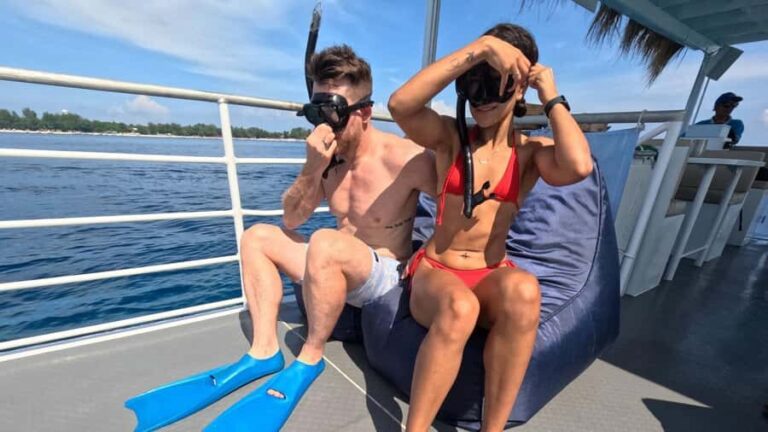 GILI ISLANDS: 3 ISLAND BBQ SUNSET CRUISE WITH SNORKELING - The Itinerary Breakdown