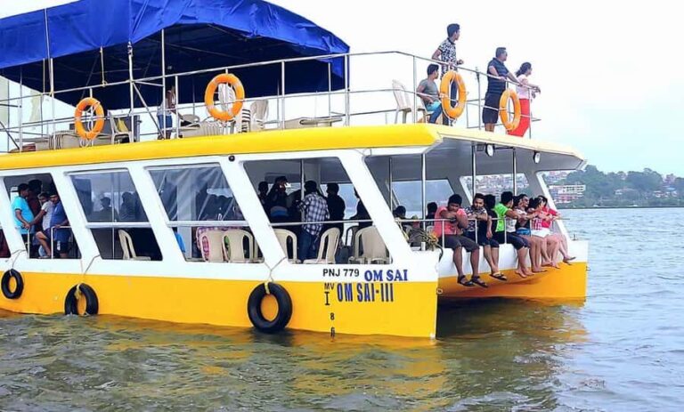Goa: Mandovi River Cruise with Lunch and Watersports - The Cruise Ship: A Triple-Deck Delight