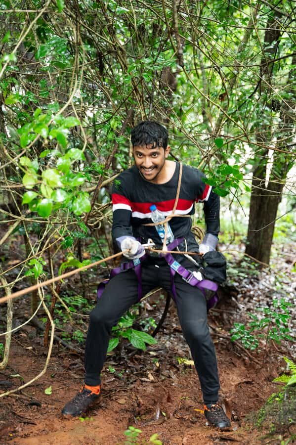 Goa: Riverside basic Adventures with Abseiling and Lunch - The Itinerary: A Day Packed with Natural Wonders