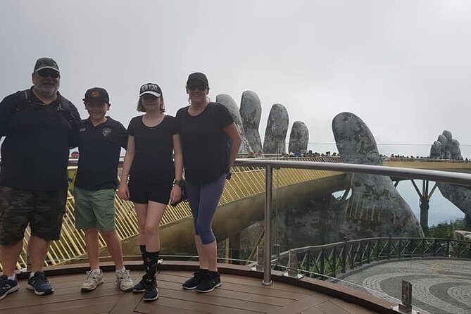 GOLDEN BRIDGE, MARBLE MOUTAIN,LADY BUDDHA from CHAN MAY PORT ( Shore Excursion) - What Travelers Say