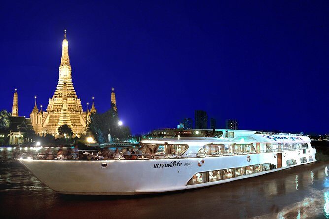 Grand Pearl : Chao Phraya River Dinner Cruise with Hotel Pickup - What Travelers Say
