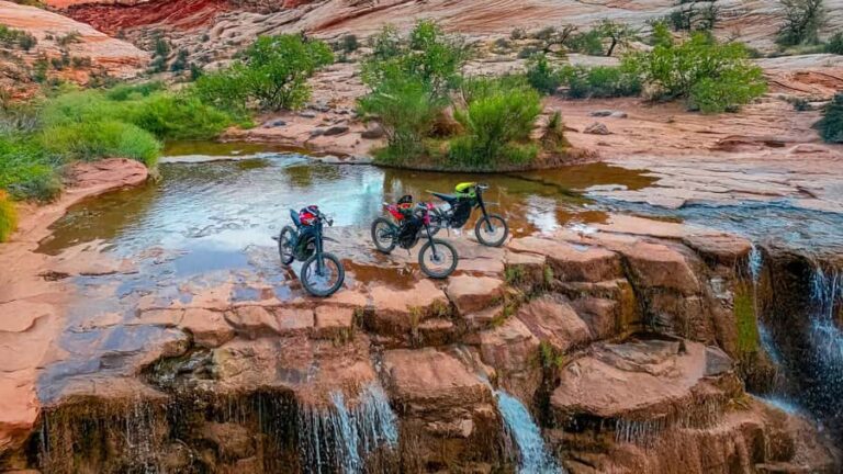 Greater Zion: Toquerville Falls Rugged E-Dirt Bike Tour - The Ride: Trails and Terrain