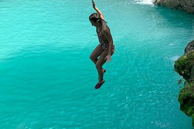 Green Grotto Cave and Blue Hole Private Day Tour - Transportation, Duration, and Group Size