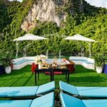 Halong Bay 5 Star Cruises with Buffet, Sunset Party and Jacuzzi - The Sum Up