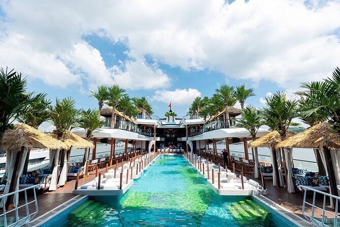 Halong Bay Dolphin Day Cruise  A Premier Modern Luxury - Navigating the Main Stops