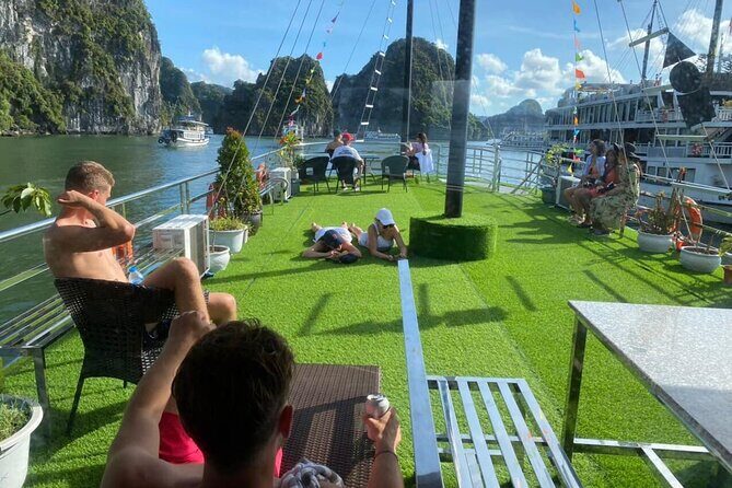 Halong Full Day Tour : Cruise, Kayak, Cave, Lunch, Beach & Island - Outdoor Activities and Authentic Experiences