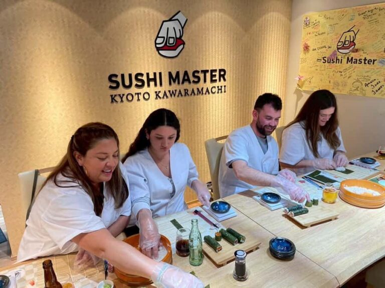 Hands-on Sushi Making in Kyoto! Same-Day Booking Available - The Sum Up