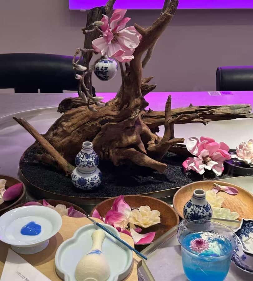 Hangzhou:Making a Blue and White Porcelain Themed Drink - The Itinerary & Experience Breakdown