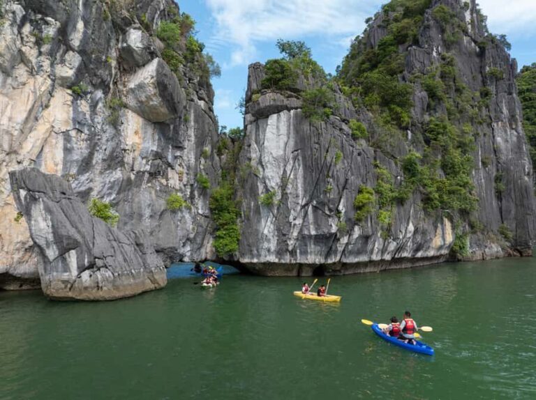 Hanoi/CatBa: Lan Ha Bay Day Trip with Boat Cruise & Kayaking - Key Points