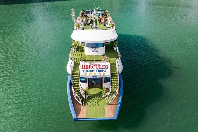 Hercules Cruise Luxury Day Tour in Halong Bay from Hanoi - Dining and Onboard Comfort