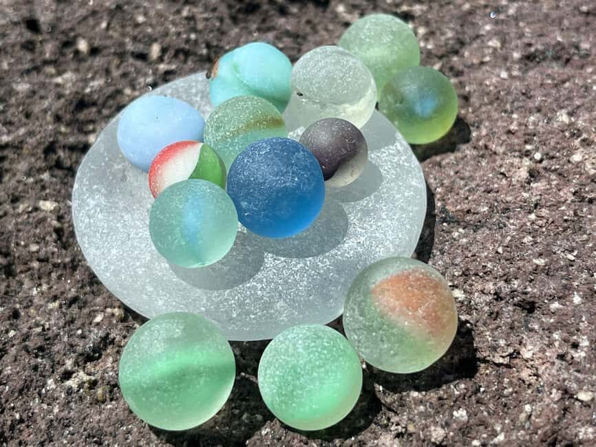 Hike St. Kitts: Sea Glass Discovery at Volcanic Beach - The Treasure Hunt at Black Sand Beaches