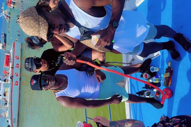 Hip Hop Adult Only Party Boat with Unlimited drinks & Sandba stop - Itinerary Breakdown