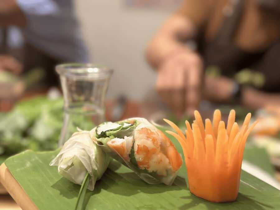Ho Chi Minh City: Vietnamese Spring Roll Cooking Class - What the Itinerary Looks Like