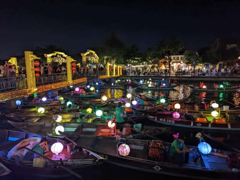 Hoi An : Bamboo Basket Boat Ride & Lantern Boat Trip . - What to Expect from the Tour