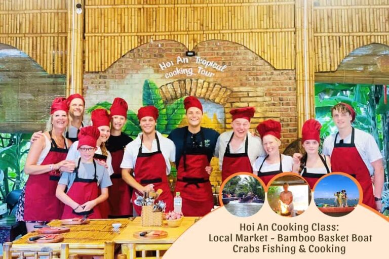 Hoi An: Cooking Class in Coconut Jungle with Market Tour - What the Tour Includes and Practical Details