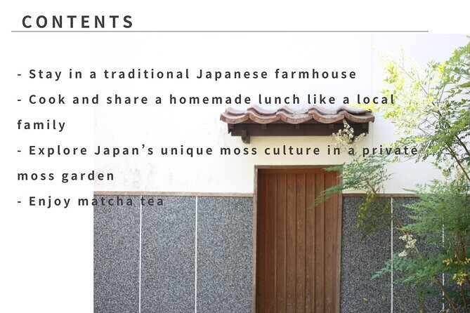 Home Experience: Tea Ceremony & Moss Garden Walk(Day trip) - Practical Details & Value