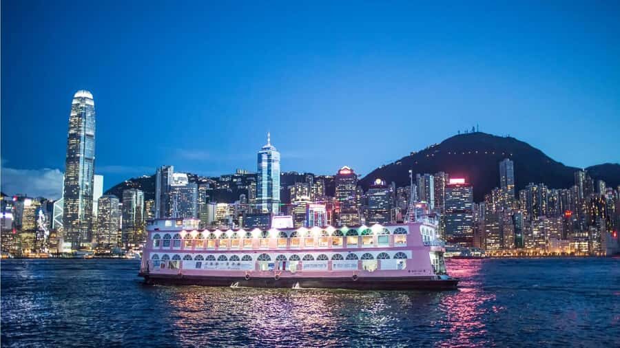 Hong Kong: Night Cruise & Buffet Dinner with Hotel Pickup - Detailed Breakdown of the Itinerary