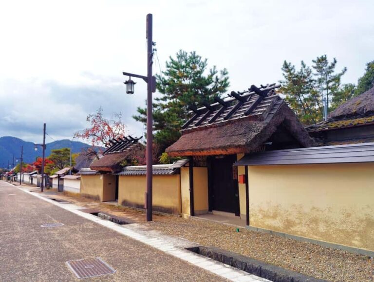 Hyogo: Sasayama Castle & Samurai Residence Guided Tour - Is This Tour Worth It?