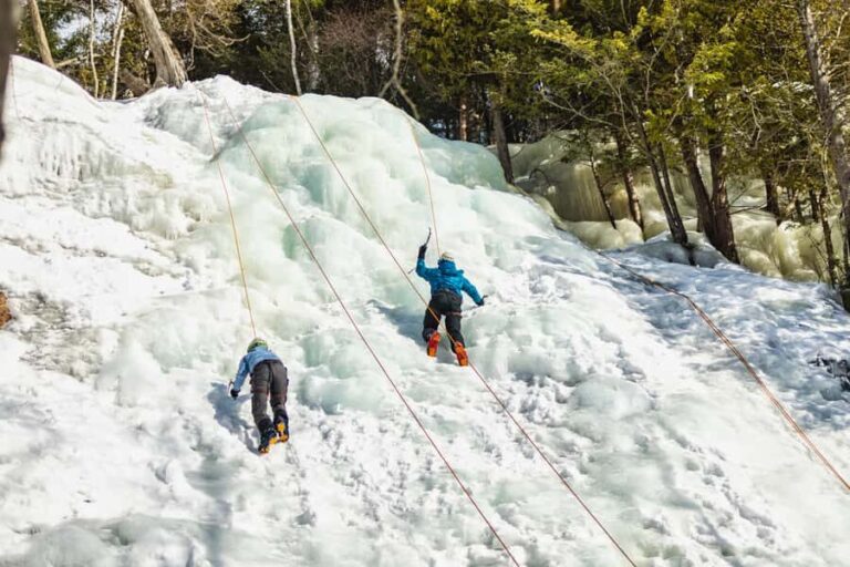 Ice Climbing Initiation in Mont-Tremblant - What to Expect on the Ice Climbing Tour