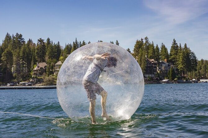 Inflatable Water Ball Rollers at Downtown OWA - The Experience’s Pros and Cons