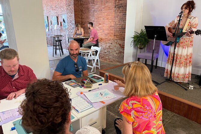 Inspiring Art Making Session at Aplomb Cafe - What to Expect During Your Session