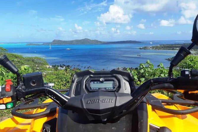 Island Tour & Getaway on the Bora Bora Mountains by Quad / ATV - The Experience in Detail