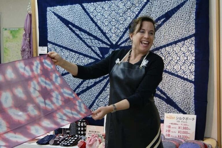 Itajime Shibori Scarf Class at Kyoto Shibori Museum - Who Should Consider This Experience?