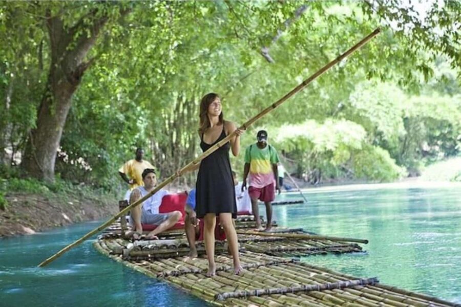 Jamaica: Bamboo Rafting on the Martha Brae River - The Itinerary in Detail