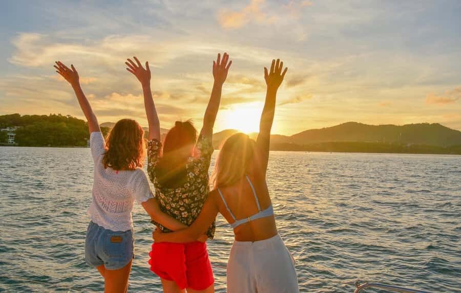 Joint Trip Program: Half-Day Coral-Island & Promtheap Sunset - The Cruise and Coral Island